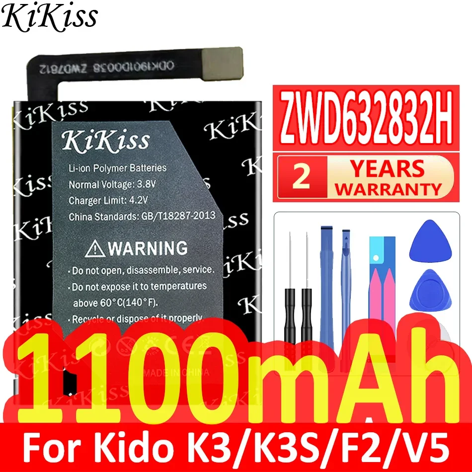 1100mAh-KiKiss-Powerful-Battery-ZWD632832H-For-Kido-K3-K3S-F2-V5-For ...