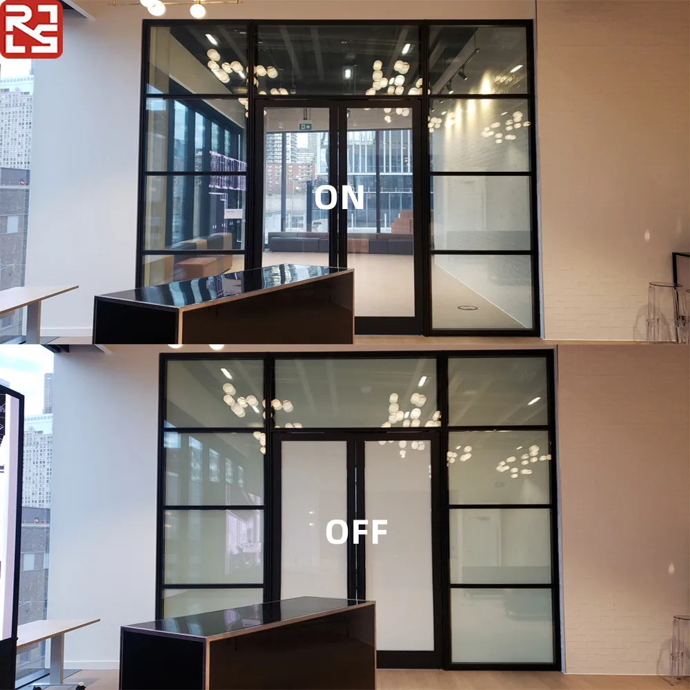 Pdlc Magic Mirror Film Self-Adhesive Smart Partition Glass Wall ...