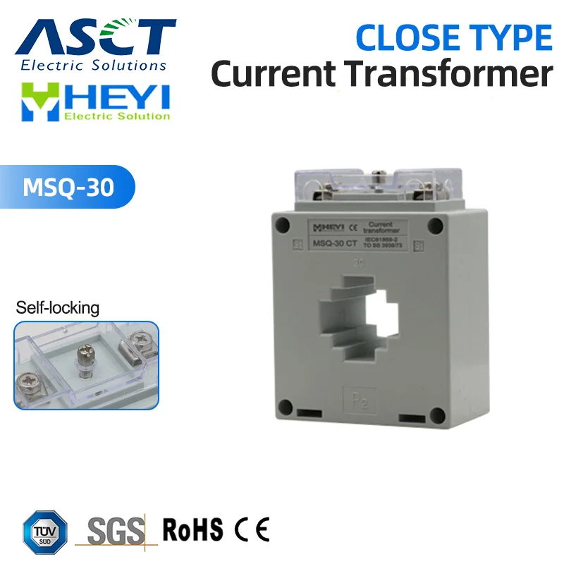 30a-300a/5a Msq-30 Current Transformer High Accuracy Low Voltage ...
