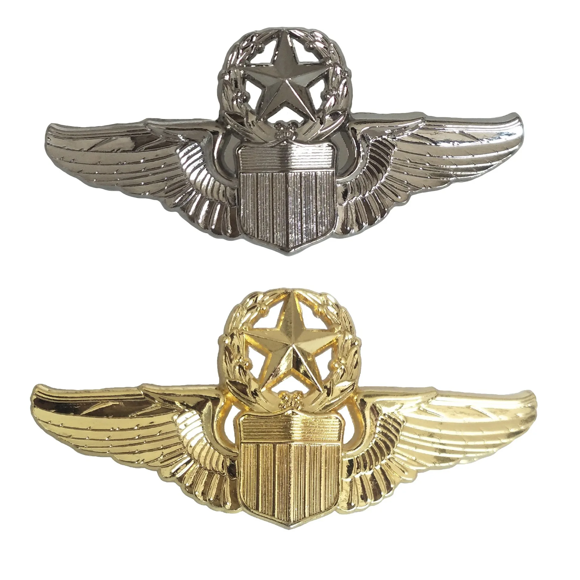 Flight Flying Wing Badge Wings Badge Gold Marine Corps Pilot ...