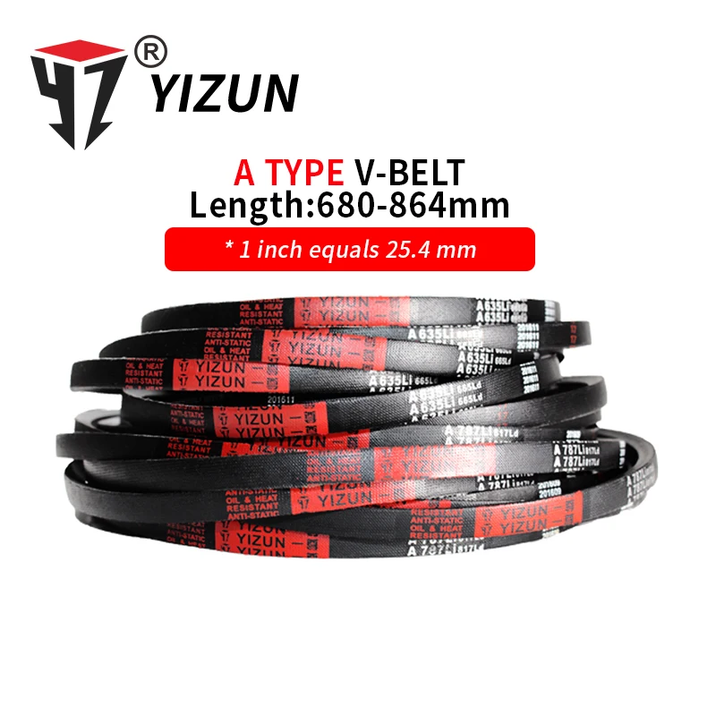 YIZUN-A-Type-A680-864mm-Hard-Wire-Rubber-Drive-Inner-Length-Girth ...