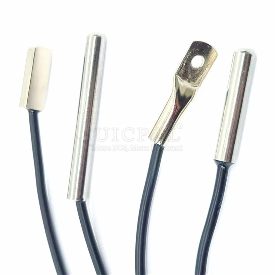 Temperature Sensor DS18B20 Waterproof Dustproof Sensors Cable 1M Length ...