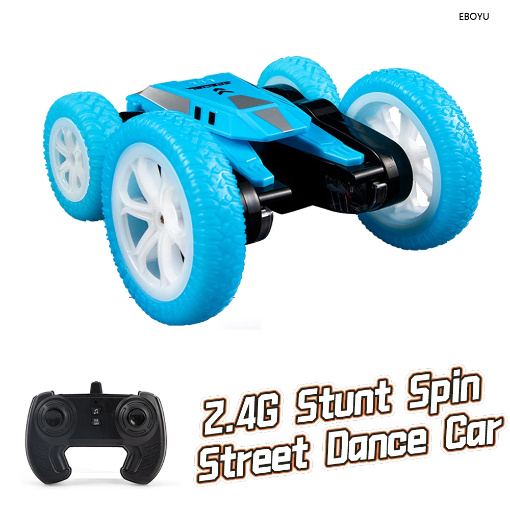 JJRC-Q136-RC-Street-Dance-Stunt-Spin-Car-2-4Ghz-4WD-Remote-Control ...
