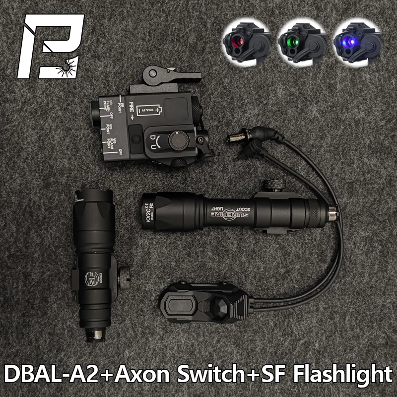 DBAL MINI バージョン AII メタル DBAL AR15 武器ランプ X300 M600 M600C 懐中電灯 DBAL-A2 ...