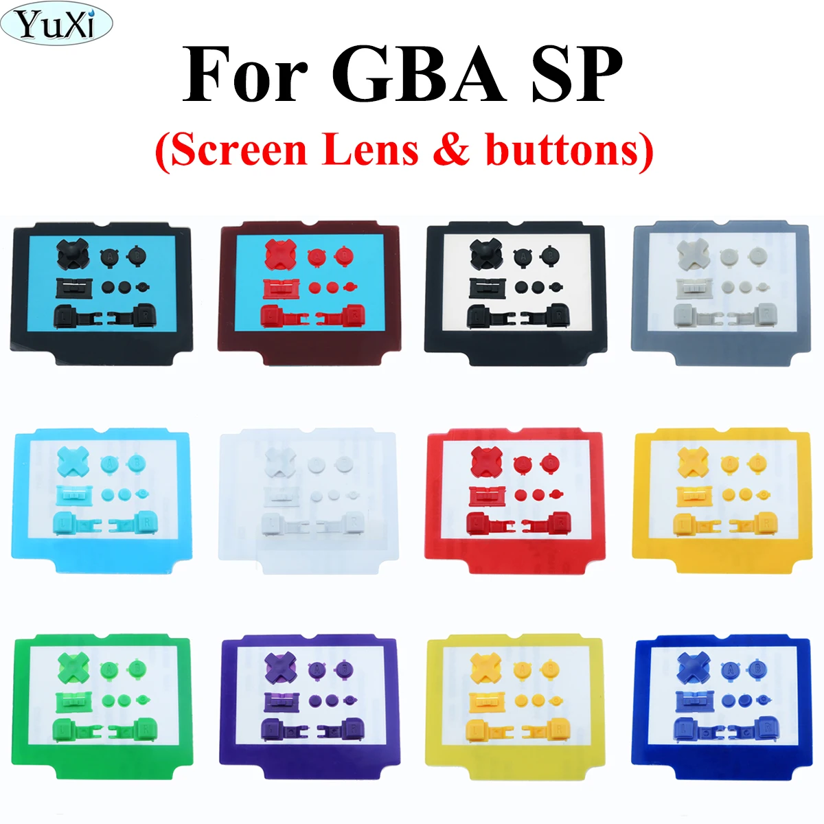 Yuxi Plastic Screen Lens For Gba Sp Lcd Cover For Gameboy Advance Sp ...
