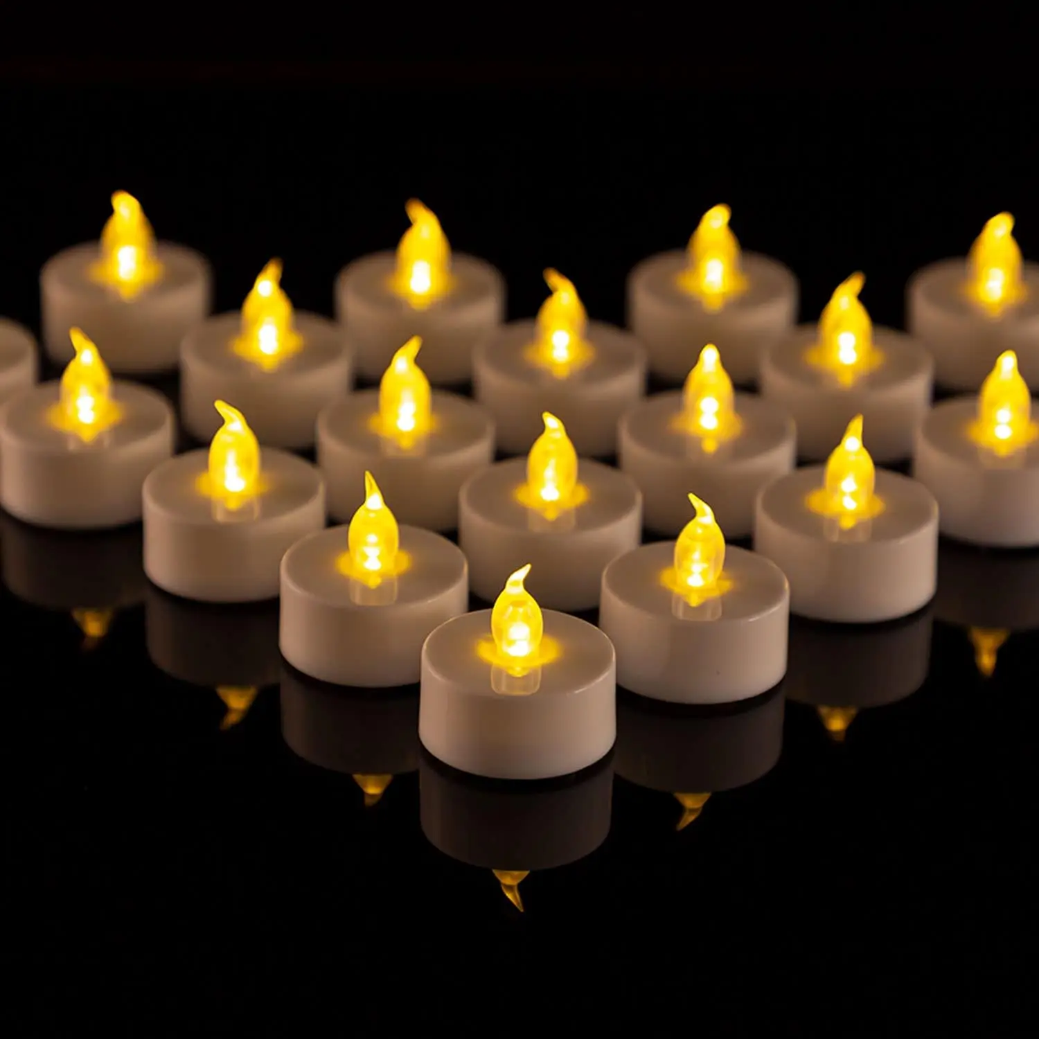 Velas-LED-Paquete-de-48-24-12-Velas-con-pilas-Luces-Velas-para-crear-un ...