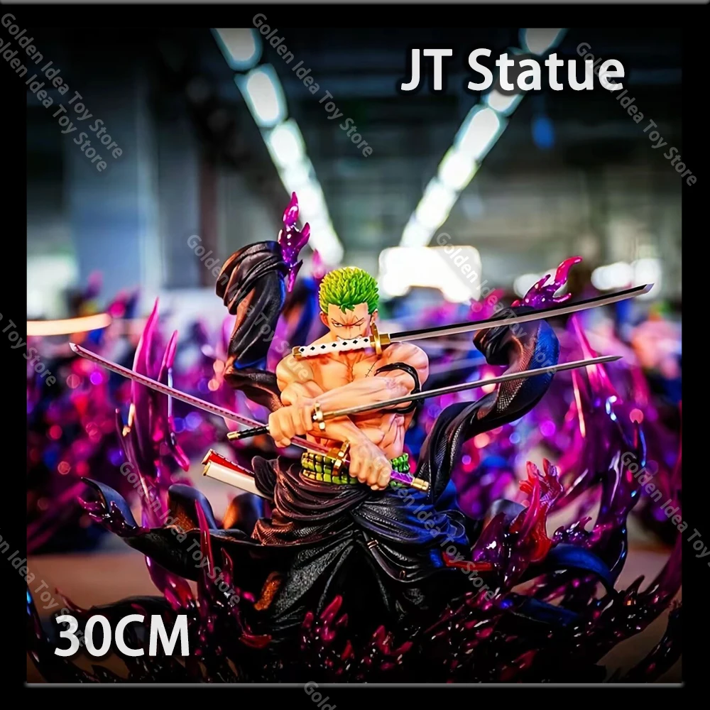 In Stock 30cm JT Roronoa Zoro Figurine One Piece Anime Figure Zoro ...