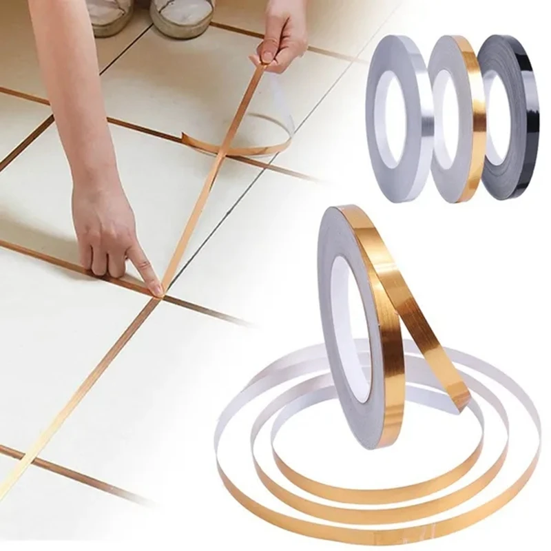 50M-Home-Decoration-Tile-Gap-Tape-Self-adhesive-Tape-Floor-Wall-Seam ...