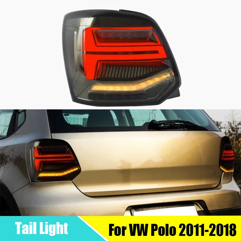 LED-Taillight-For-Volkswagen-Polo-2011-2018-Retrofitting-Streaming-Turn ...