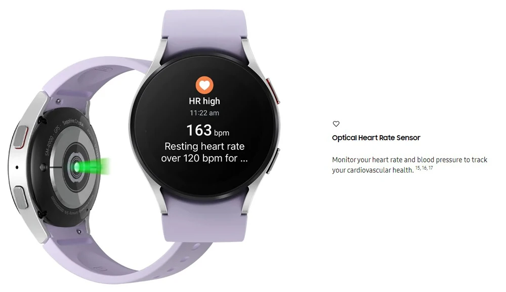 Samsung Galaxy Watch 5 40mm Reloj Inteligente SMR900 - Plateado SAMSUNG ...