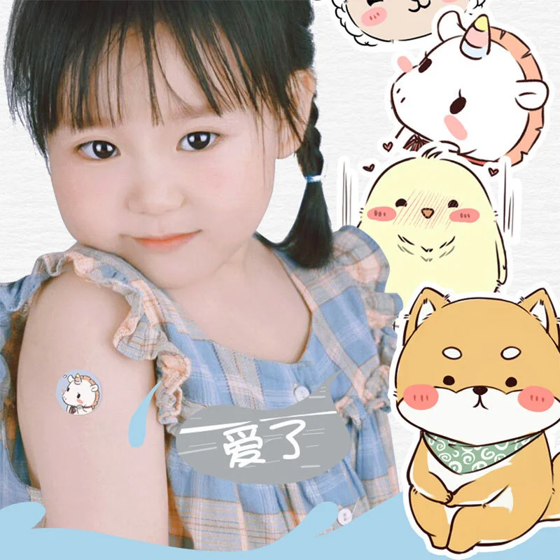 120Pcs Waterproof Band Aid Round Sticker Adhesive Plaster Bandages ...