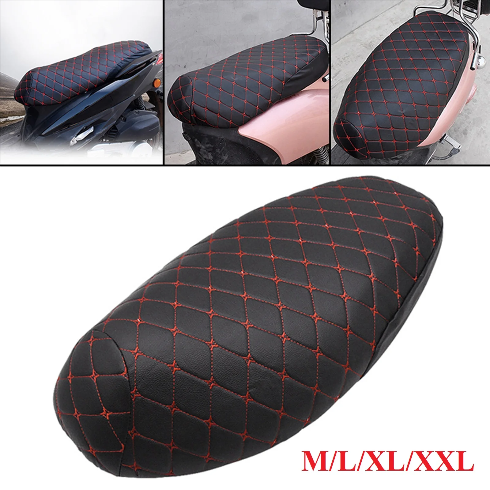 Motorcycle Seat Cushion Cover Anti Skid Fabric Flexible Insulation ...