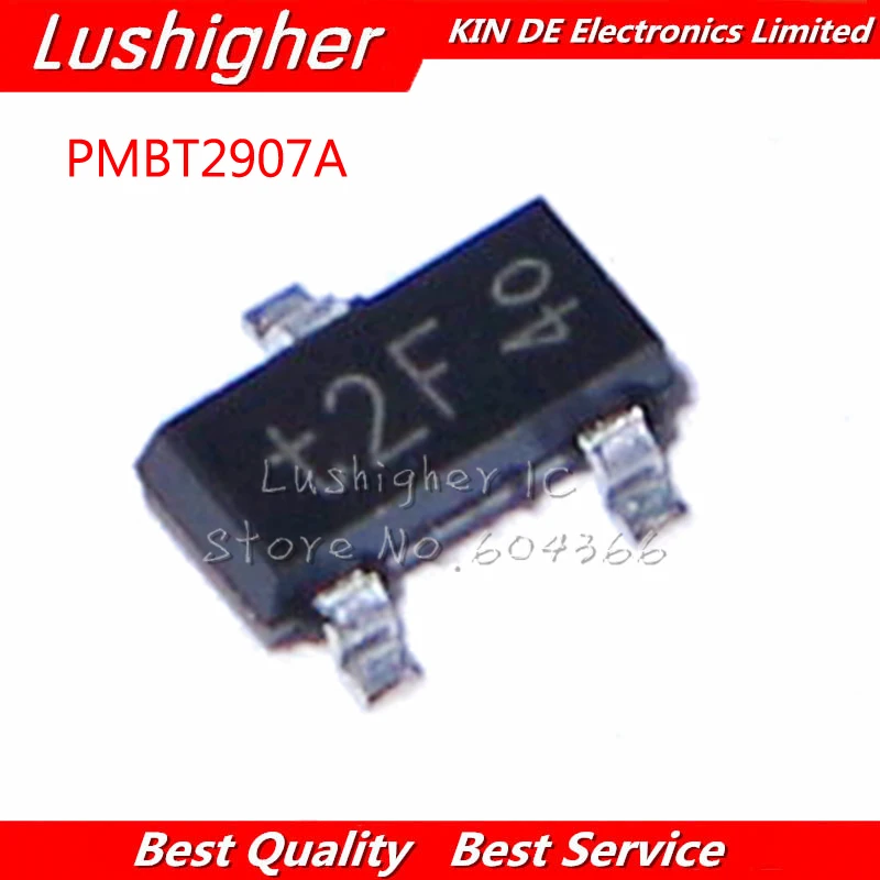 100pcs PMBT2907A T2F W2F PMBT2907 SOT-23 PNP Switching Transistors ...