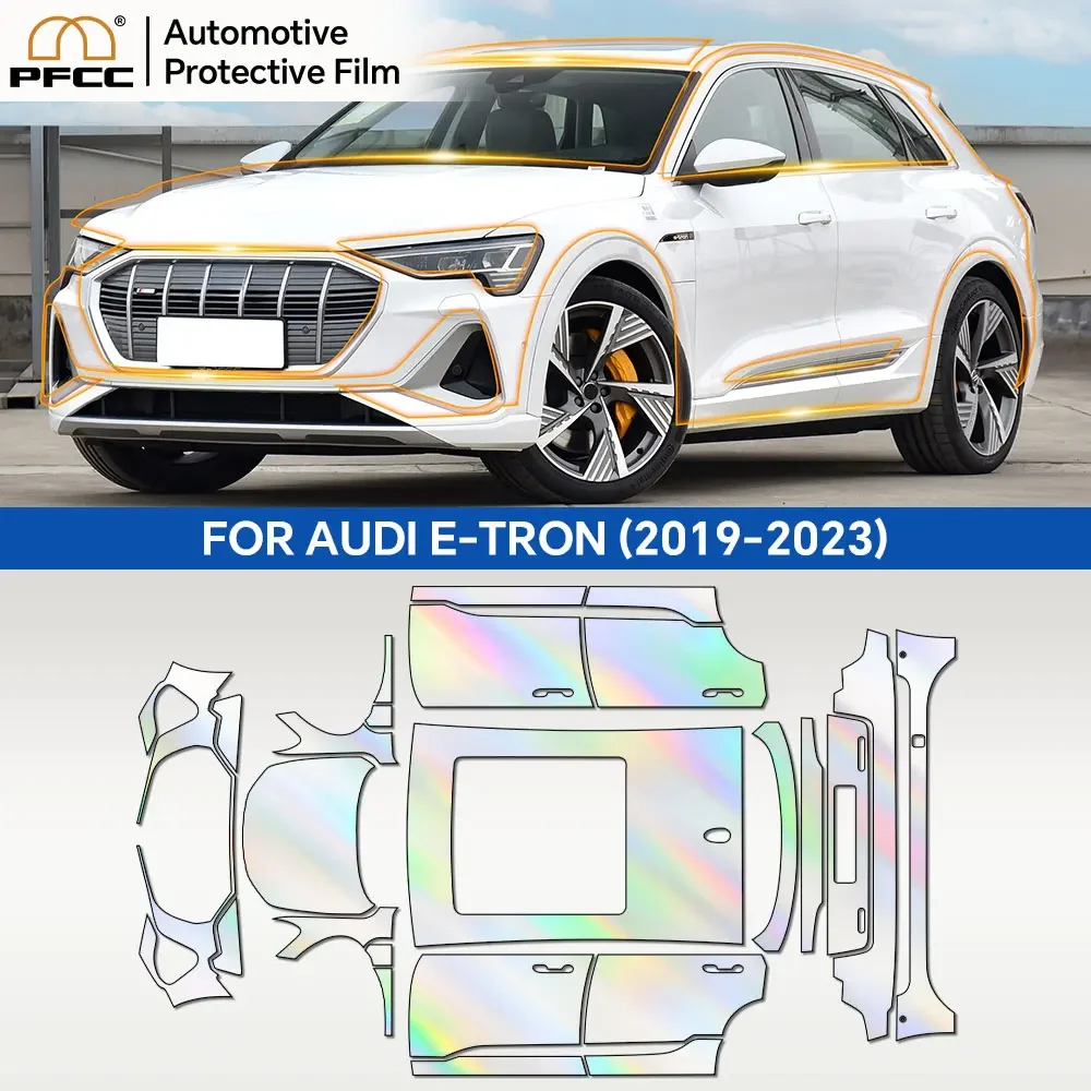 PPF Paint Protection Film for AUDI E-TRON 2019 2020 2021 2022 2023 TPU ...
