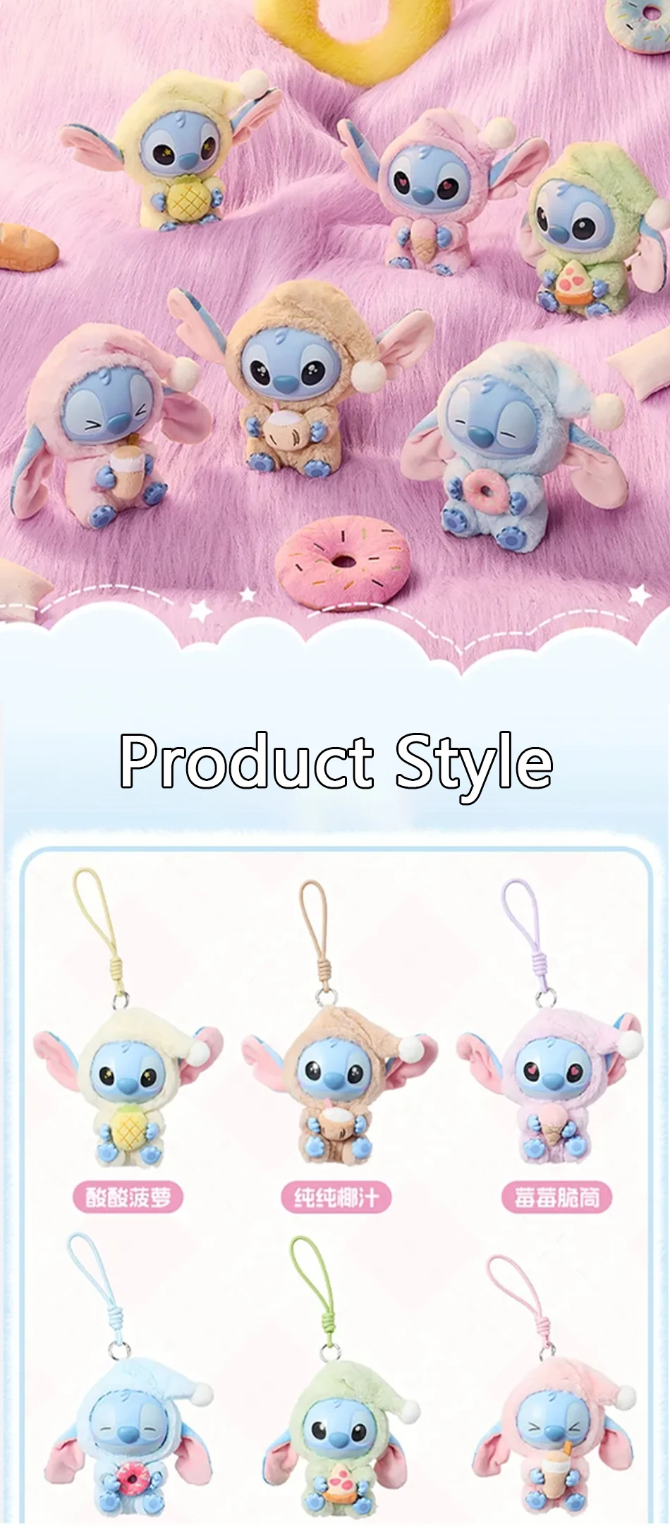 Miniso Disney Stitch x Labubu Eat Something Before Sleep – Limited ...
