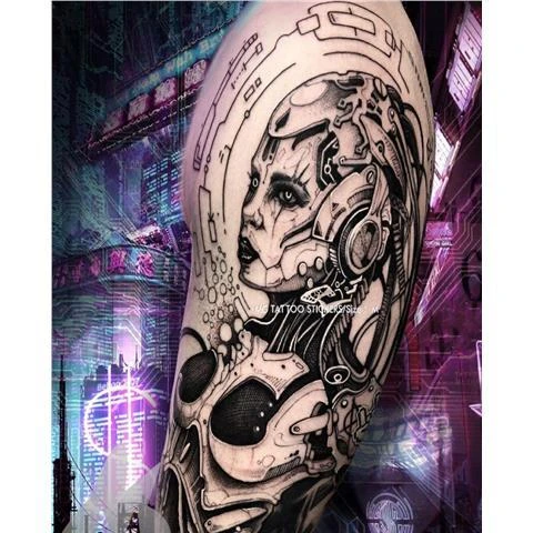 Cyborg Tattoos