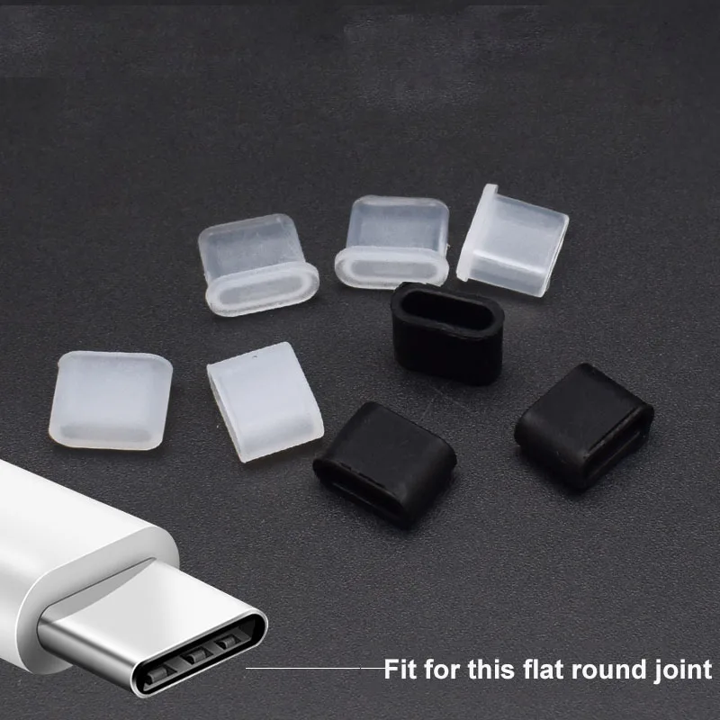 USB-Type-C-Charging-Wire-Dust-Cover-Universal-Plug-Protector-Cap ...