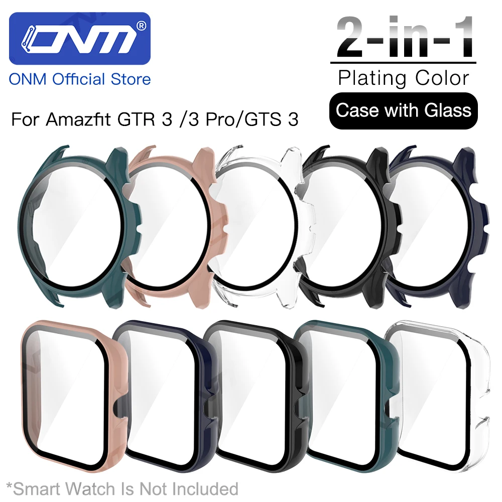 Case For Huami Amazfit Gts3 Gts 3 / Gtr3 Gtr 3 Pro Full Coverage Bumper ...