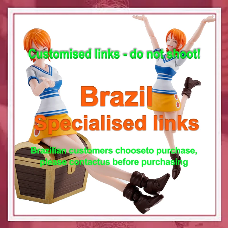 100-Original-Bandai-One-Piece-S-H-Figuarts-SHF-Nami-Romance-Dawn-Anime ...