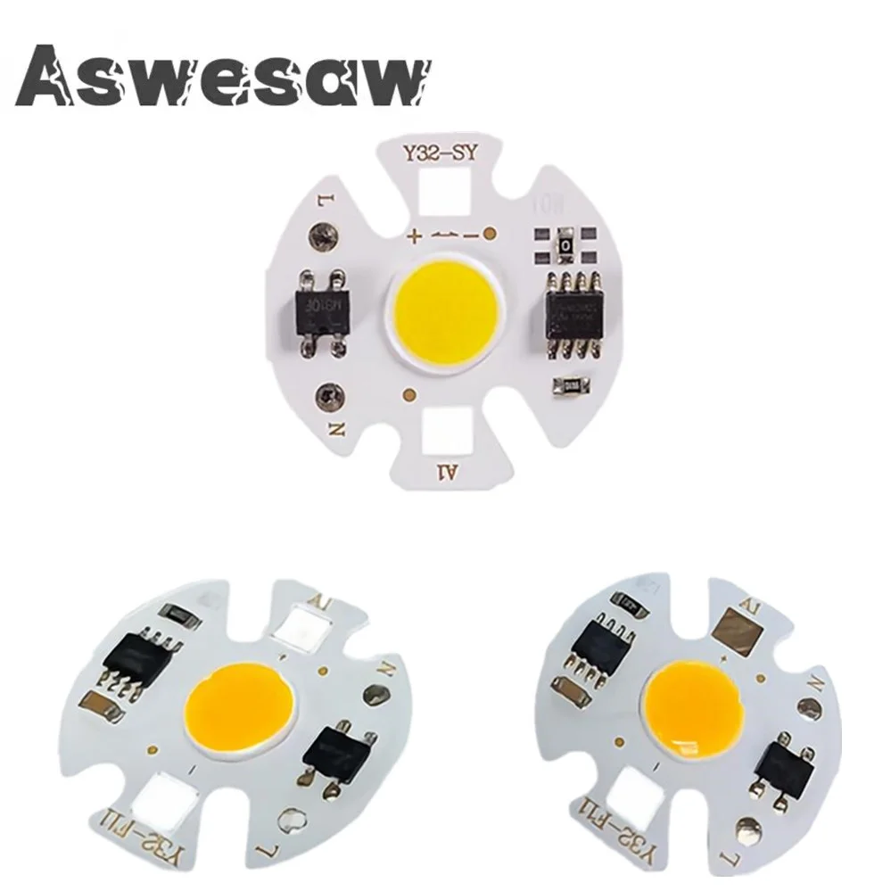 Lampada Smart IC LED COB Chip 3W 5W 7W 9W 220V Y32 para bombilla LED DIY, foco Downlight, no ...