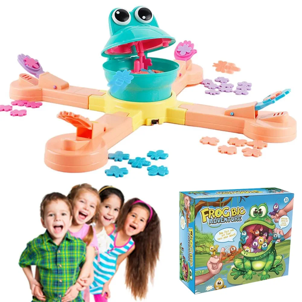 Electric-Interactive-Frog-Toys-for-Children-Party-Game-Multiplayer ...