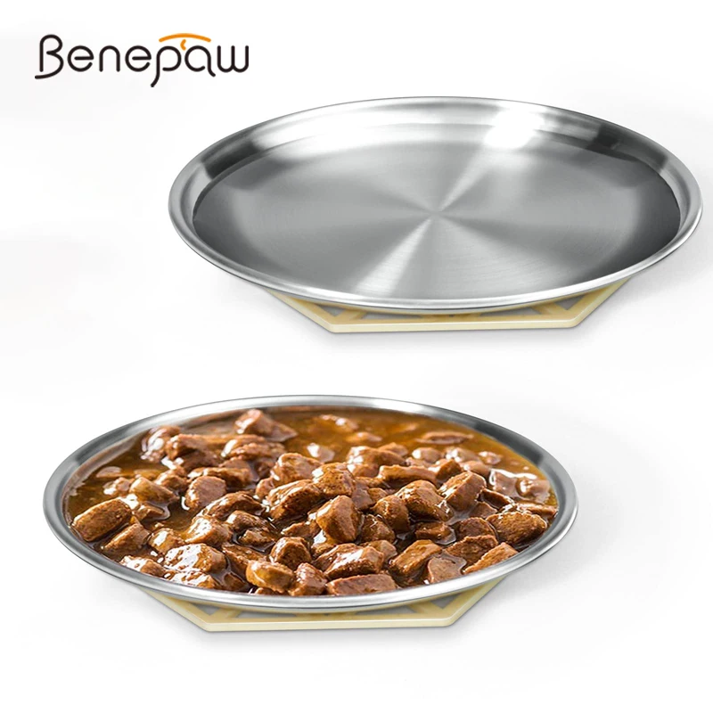 Benepaw-a-o-inoxid-vel-tigela-de-gato-raso-bigode-dur-vel-al-vio-Pet ...