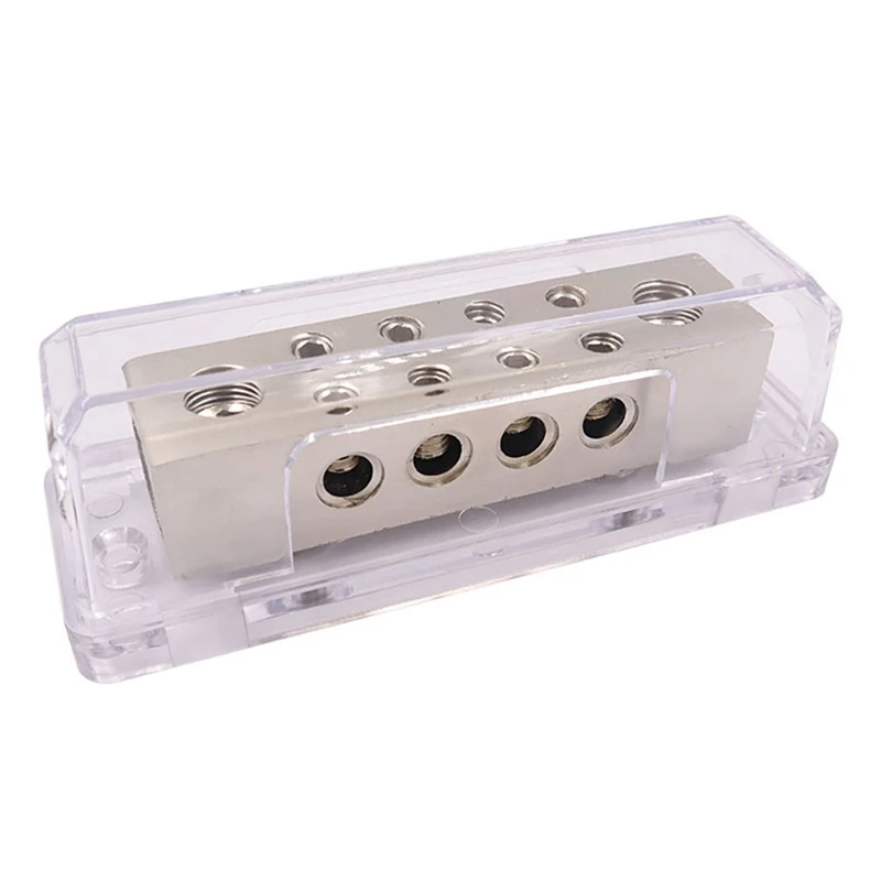 Car Audio Amplifier Power Distribution Block 2 In 8 Out Way Power ...