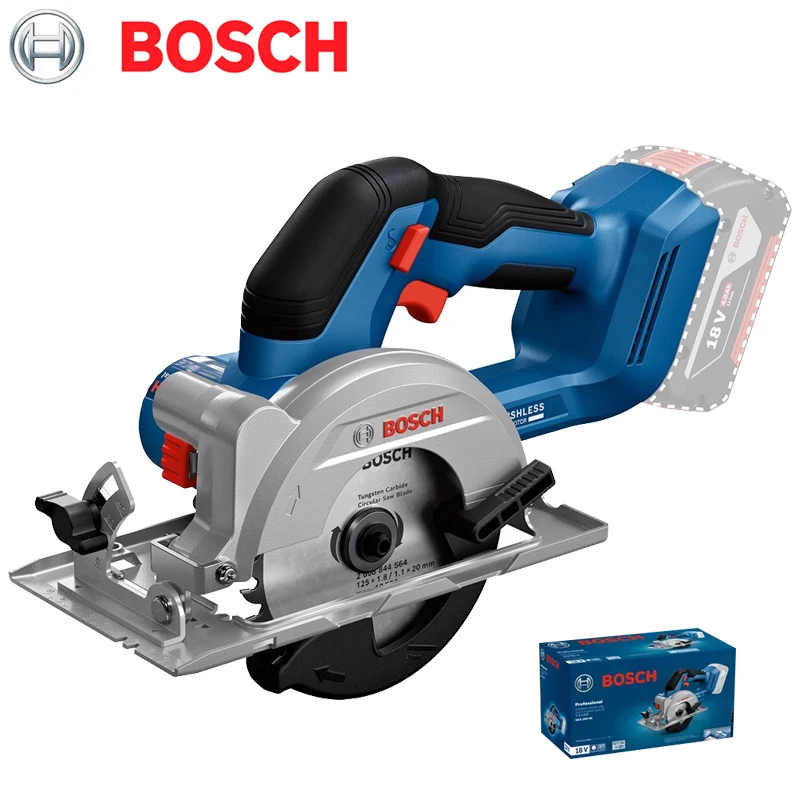 BOSCH-GKS-18V-44-Electric-Circular-Saw-18V-Brushless-125mm-Multi-Angle-Carpentry-Power-Tool ...