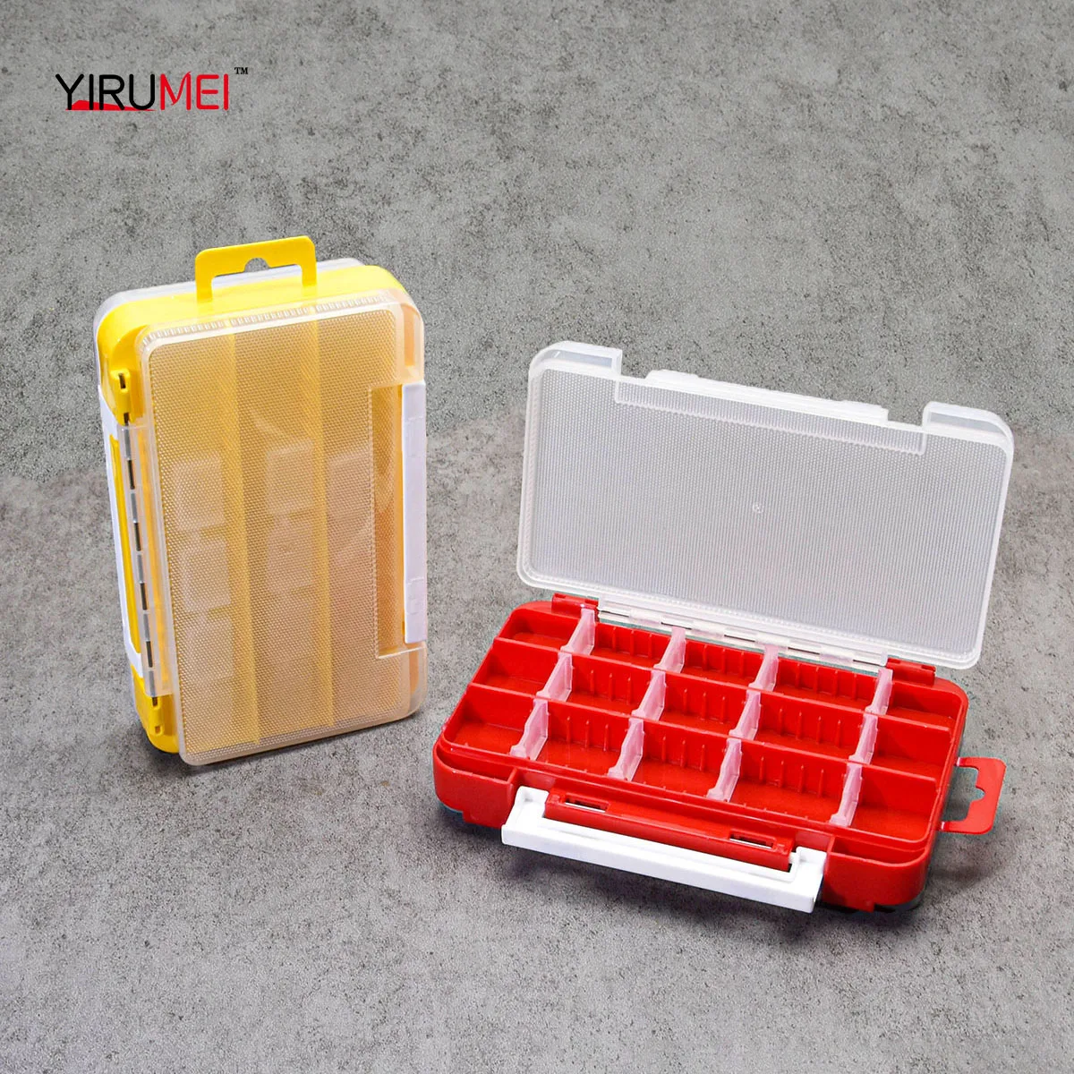 New Fly Fishing Tackle Box Fishing Accessories Tool Storage Box Sided ...