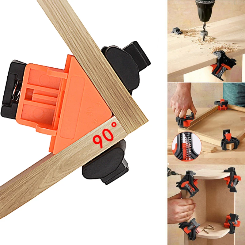 Clamps For Woodworking Corner Clip Set Right Angle Securing Spring Clip ...