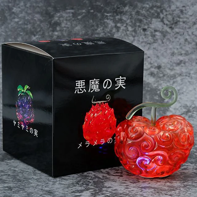 GK ONE PIECE Devil Fruit Model Action Figure Demon Op-Op Fruit Flame ...