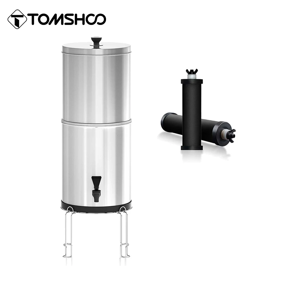 Tomshoo-9L-11L-Outdoor-Gravity-Water-Filtration-Bucket-Water-Filter ...