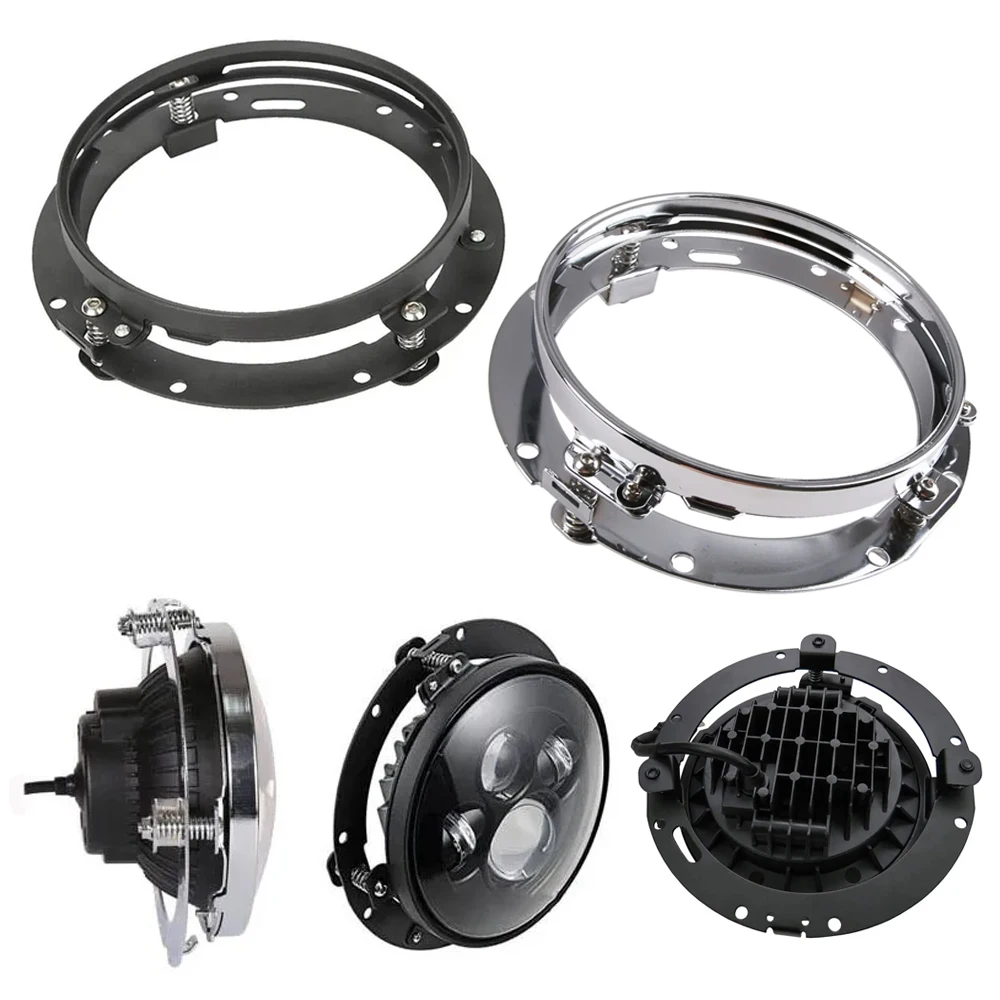 Mounting-Bracket-for-7inch-LED-Headlight-Round-Ring-Headlight-mount ...