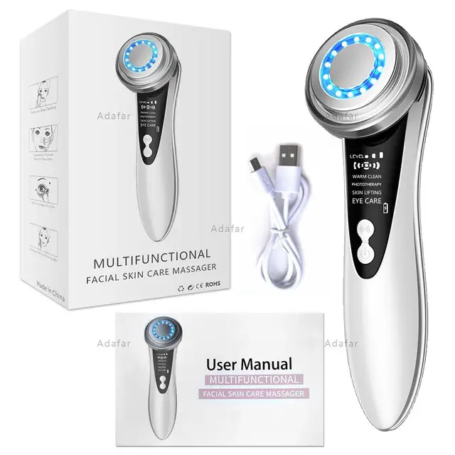 Ultrasonic Anti Aging Wrinkle Remover Facial Lift Machine Photon ...