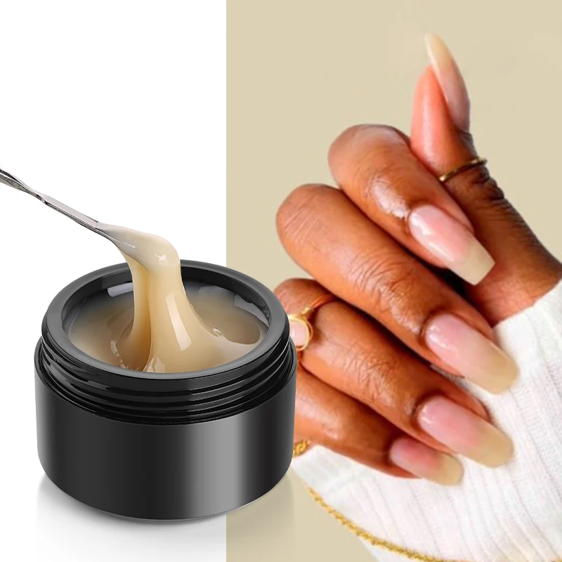 Mshare 50ml Natural Nails Gel Builder Nalil Self Leveling Gel For Nail ...
