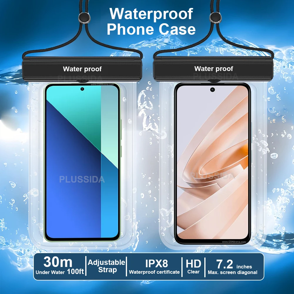 Universal-Waterproof-Phone-Case-For-Xiaomi-Redmi-Note-13-12-Pro-Plus ...