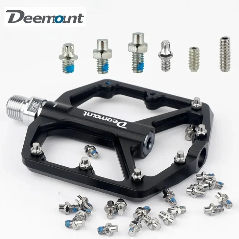 10Pcs Bicycle Pedal Anti-Skid Bolt with Offset Spanner Set M4 Steel ...