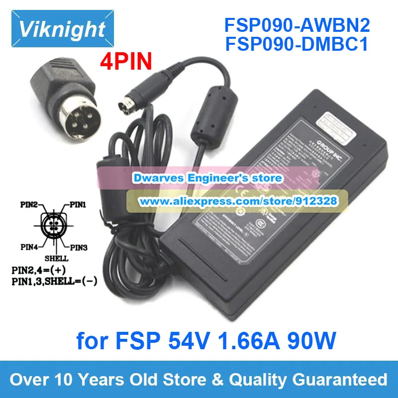 Genuine FSP090-DMBC1 AC Adapter 54V 1.66A for FSP ZYXEL GS1100 GS1900 ...