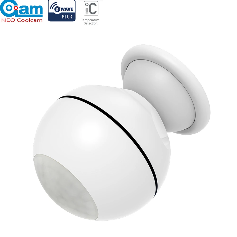 Neo Coolcam Smart Home Z-wave Plus Pir Motion Sensor Detector Temperature Sensor Lux Z Wave ...