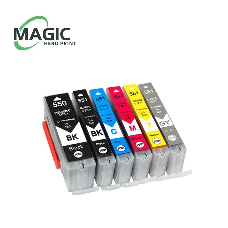 NEW-PGI550-CLI551-Compatible-Ink-Cartridges-For-Canon-MG6350-MG7150 ...