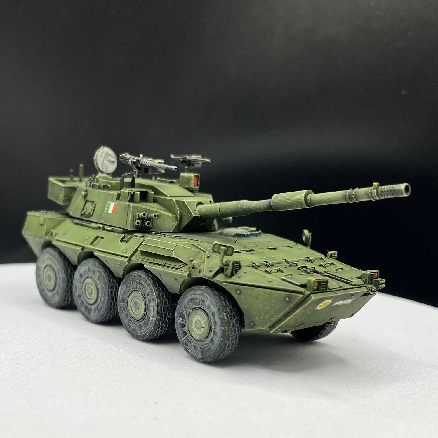 AM-1-72-Scale-Resin-Centaur-Wheeled-Tank-Toys-Cars-Model-120mm-L45 ...
