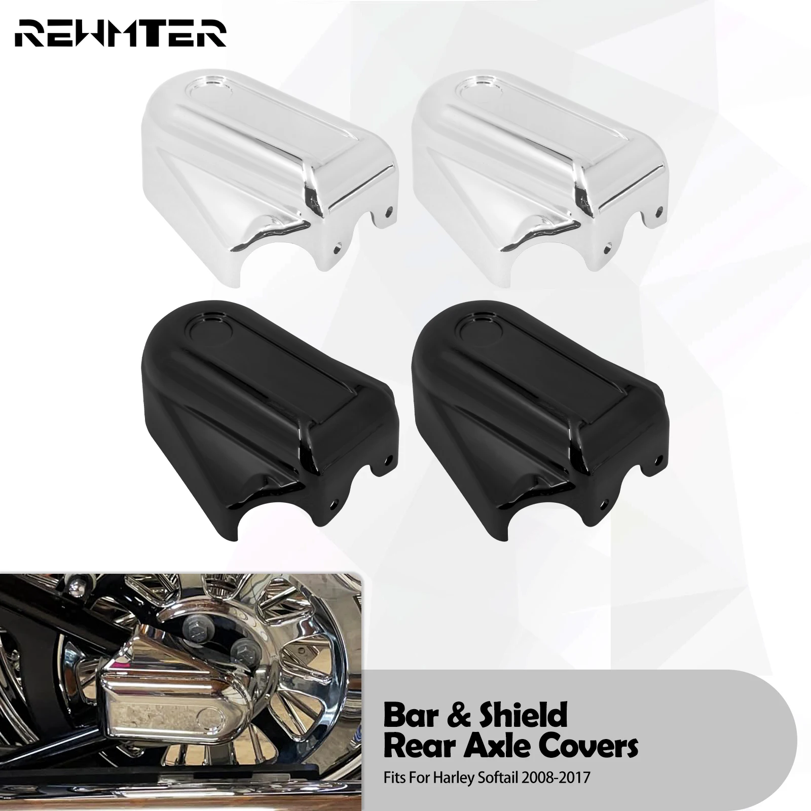 Motorcycle-Bar-Shied-Rear-Axle-Covers-Swingarm-Caps-Bolt-ABS-End-Caps ...
