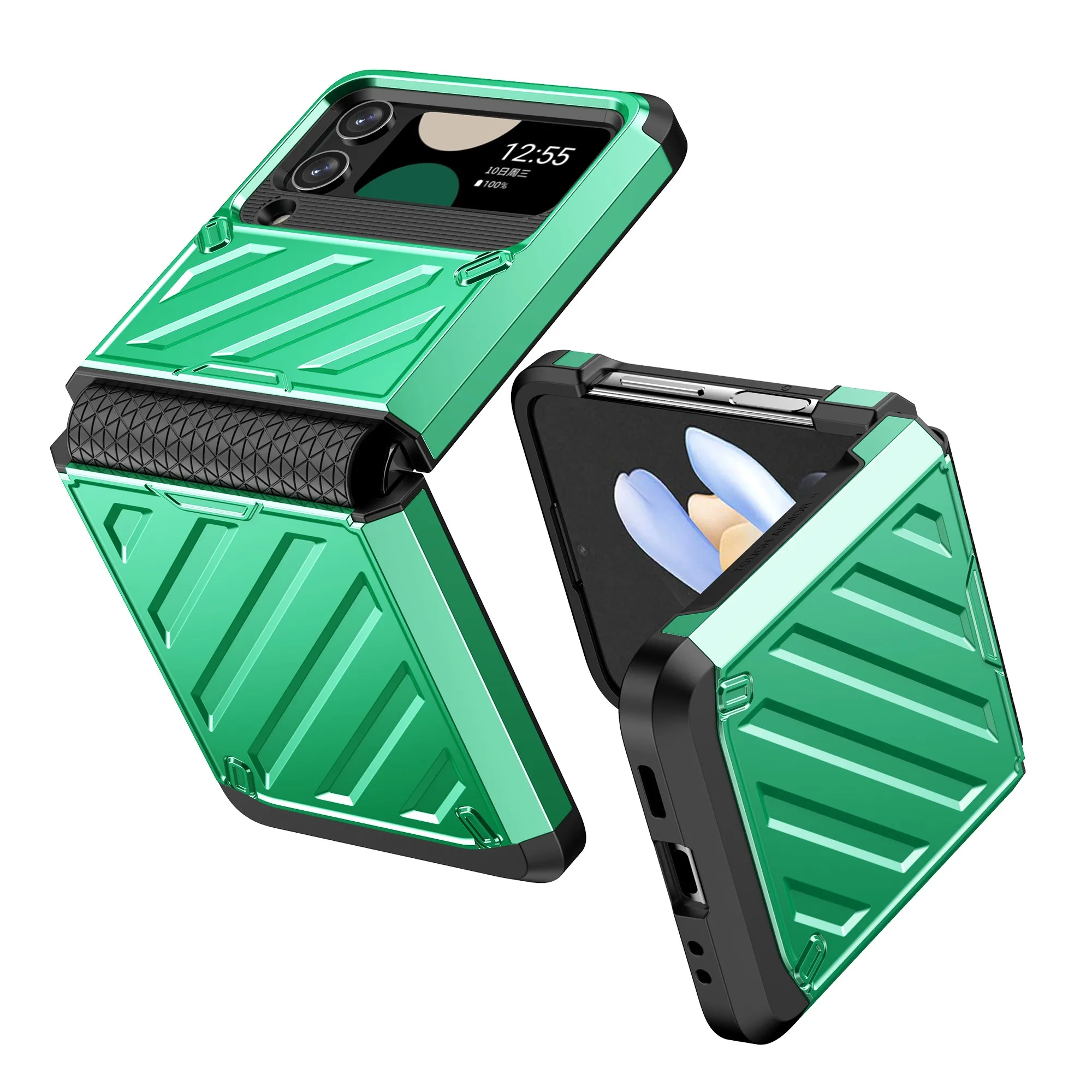 Armor-Mobile-Phone-Case-For-Samsung-Galaxy-Z-Flip4-Hinge-Protector ...