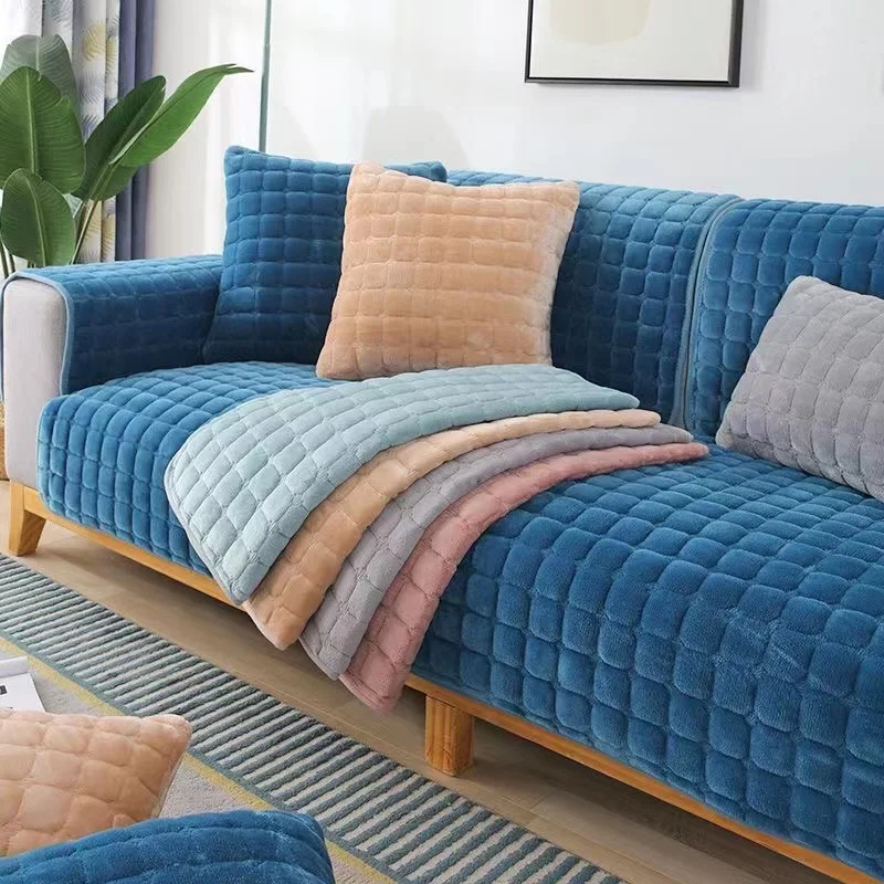 Plush-Square-Sofa-Cover-1-2-3-4-Seater-L-Shape-Sectional-Cushion-Cover ...