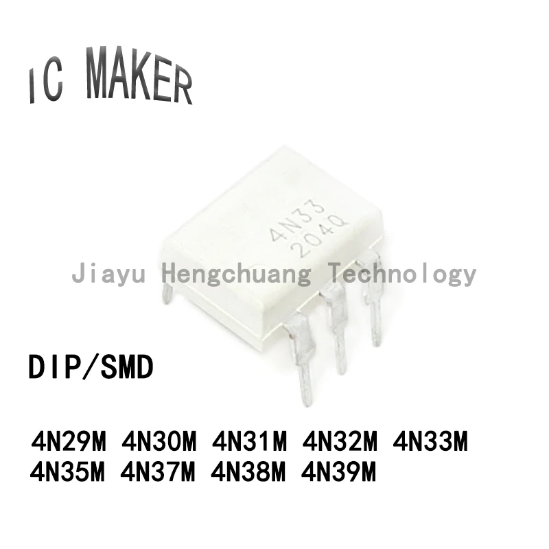 20PCS-Photocouplers-4N25M-4N29-4N30-4N31-4N32-4N33-4N35-4N37-4N38-4N39M ...
