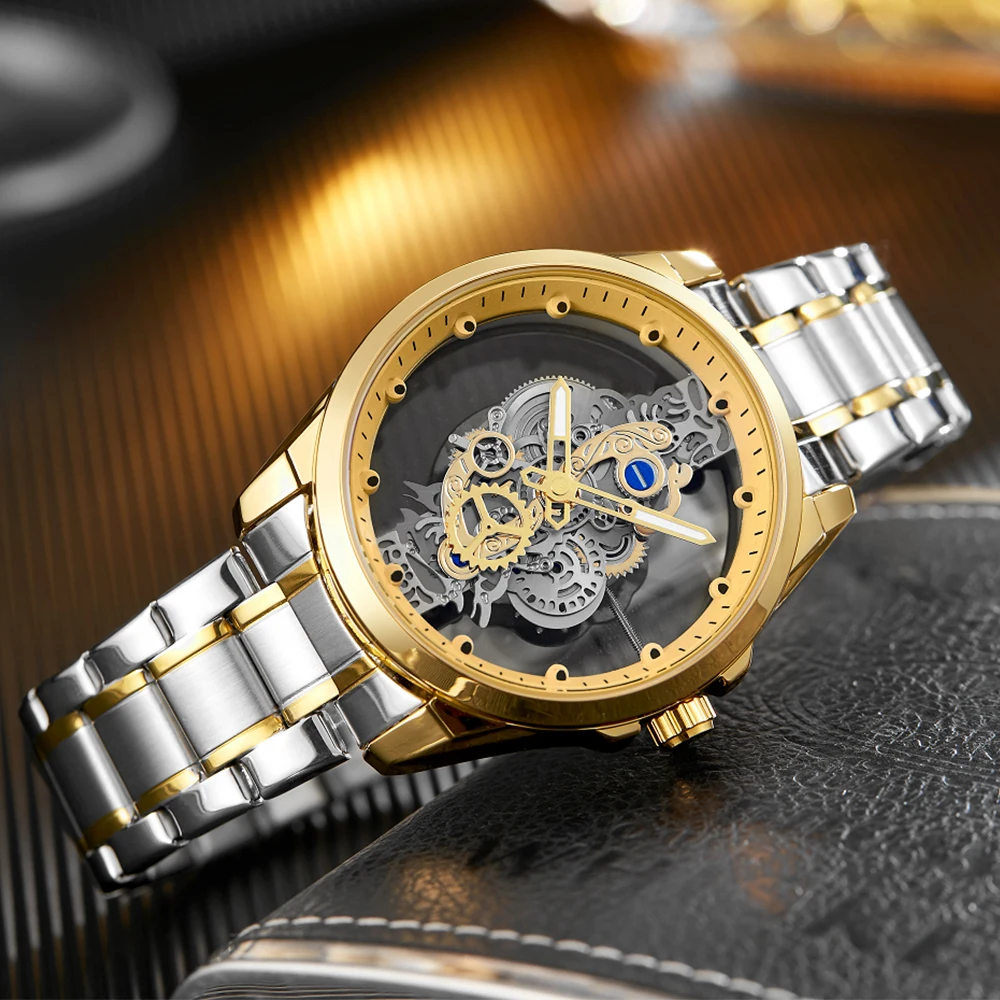 SKELETON-AUTOMATIC-WATCH-MAN-MECHANICAL-WATCH-FOR-MEN-WRISTWATCH-GOLD ...