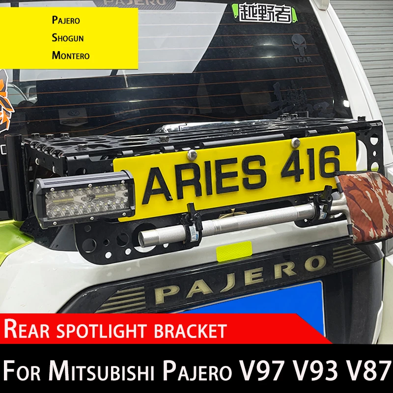 Spare Tire Protective Frames For Mitsubishi Pajero Montero Tailgate ...