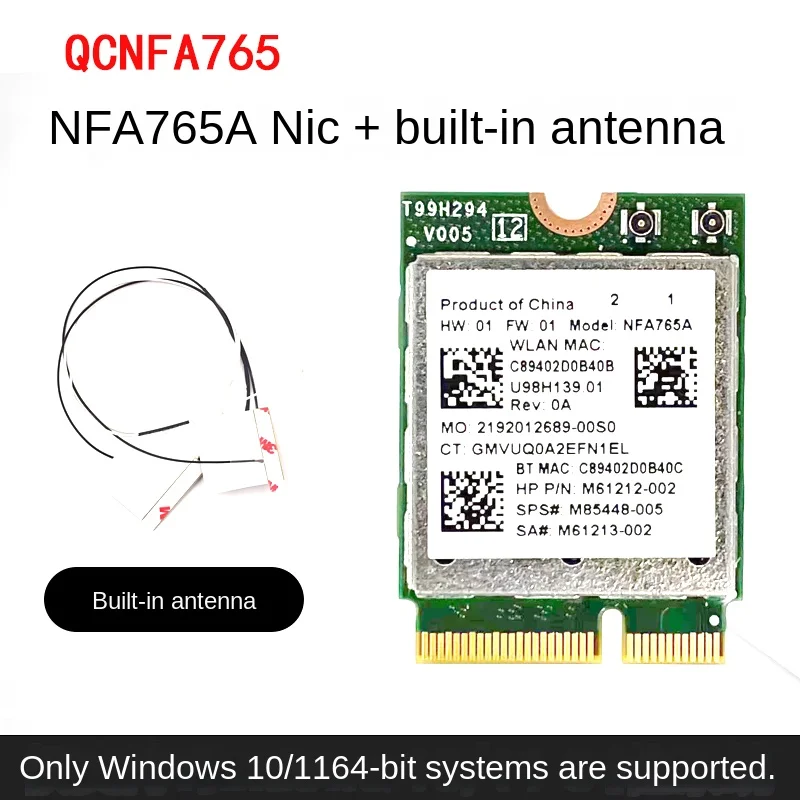 Qcnfa765-Nfa765-Wifi-6e-802-11ax-2-4g-5g-6g-2400m-nfa765-ngff-huanzhi ...