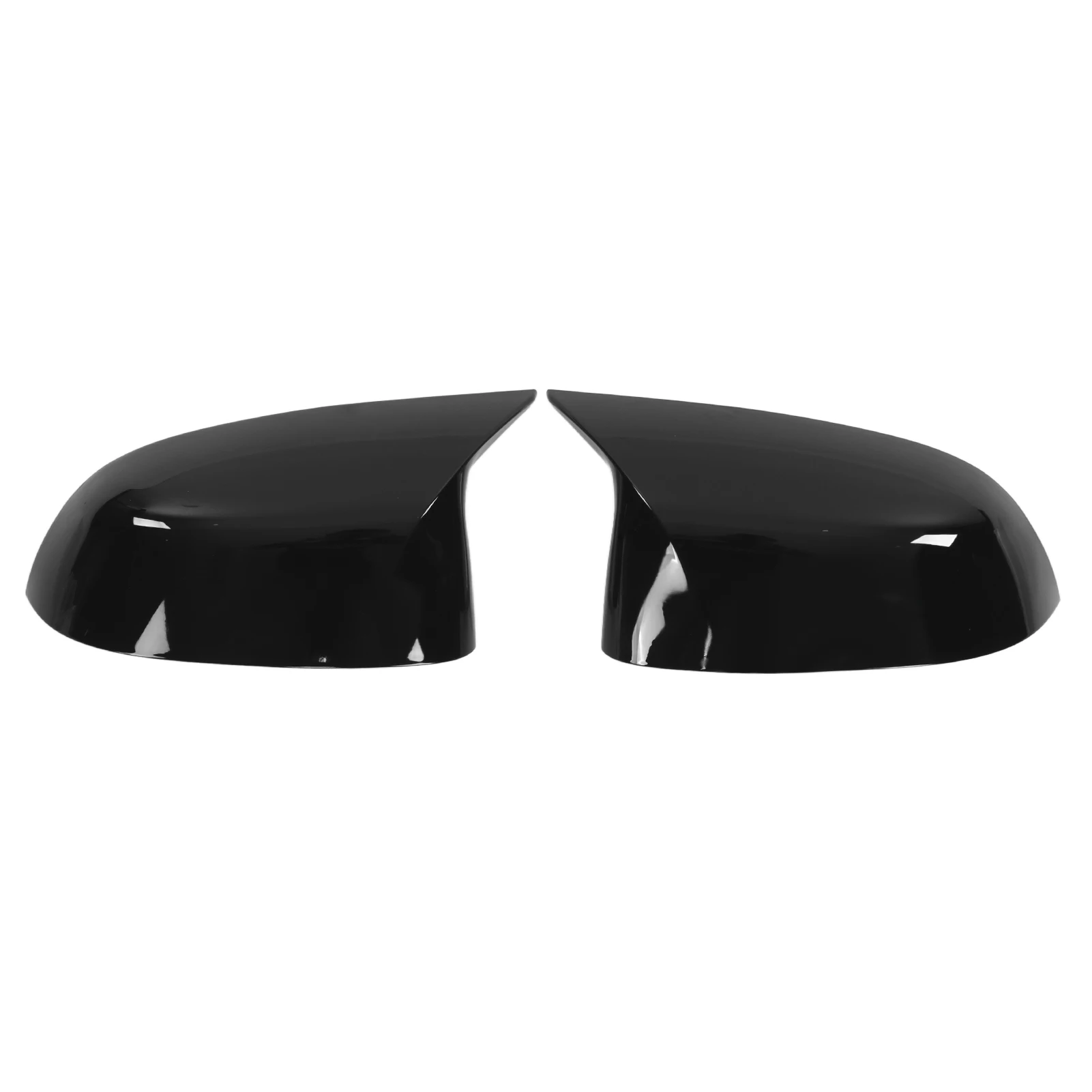 Rearview-Mirror-Cover-Glossy-Black-Antiwear-Rugged-Side-Mirror-Durable ...