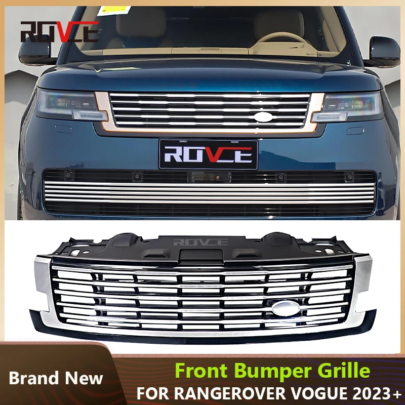 ROVCE-Front-Grille-Upper-Racing-Grills-For-Land-Rover-Range-Rover-Vogue ...